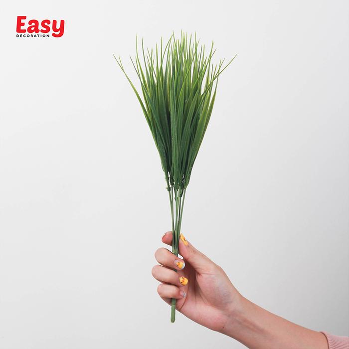 Jual Tanaman Hias Bunga Rumput Kucai Plastik Dekorasi Artificial ...