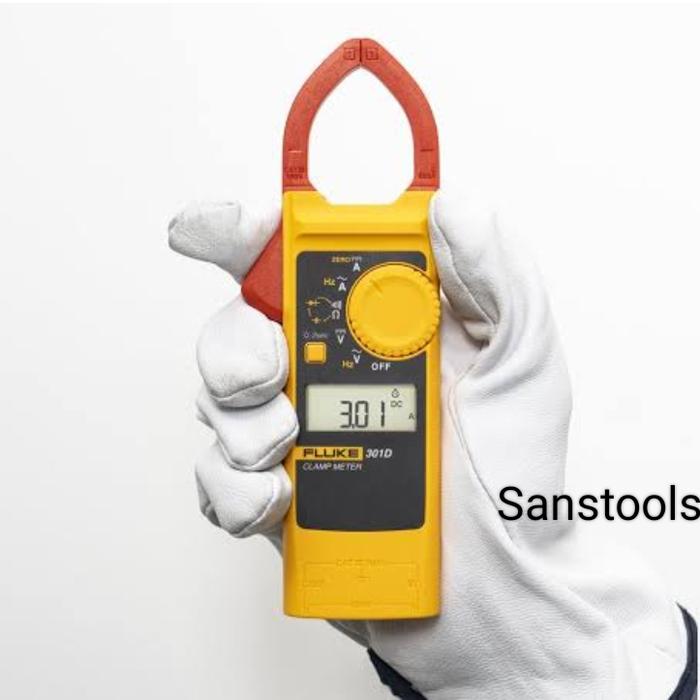 Jual Fluke 301D Mini digital clamp meter AC/DC 600A Tang ampere 301 D ...