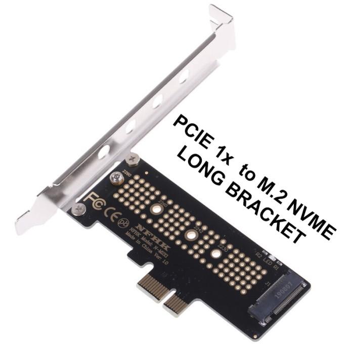 Jual Adapter M.2 NVME to PCIE x1 FULL PROFILE SSD ADAPTER HUB PCI-E 1X - Jakarta Utara - Honey ...
