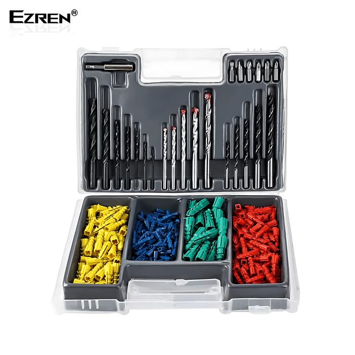 Jual Ezren EZ-1069 Mata Bor Set Besi Kayu Tembok Dan Mata Obeng Fisher ...