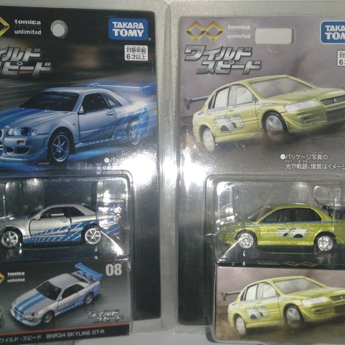Jual Tomica premium Lancer evo 7 bryan, R34 SOLD - Kota Bekasi - Mame ...