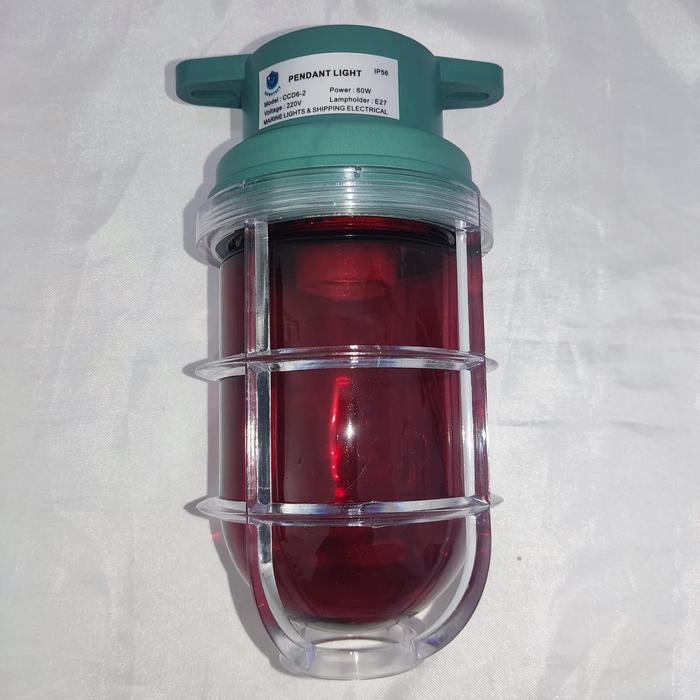 Jual Pendant light / lampu kapal CCD6-2 RED - Jakarta Barat ...