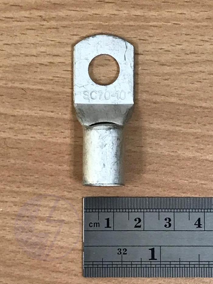 Jual Scun Cable Lugs SC70-10 Skun Kabel 70mm Diameter Baut 10mm M10 SC-70 - Kota Batam ...