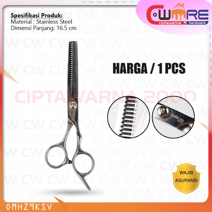 Jual Gunting Rambut Model Sasak Hairdressing Scissors Thinning Cut ...