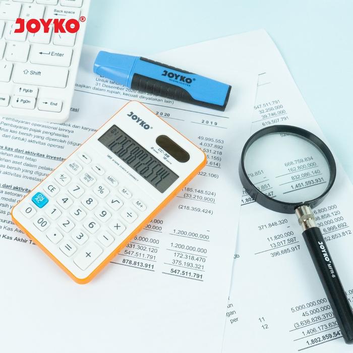 Jual JOYKO KALKULATOR MINI SAKU KECIL CALCULATOR CC-38 12 DIGITS CHECK ...
