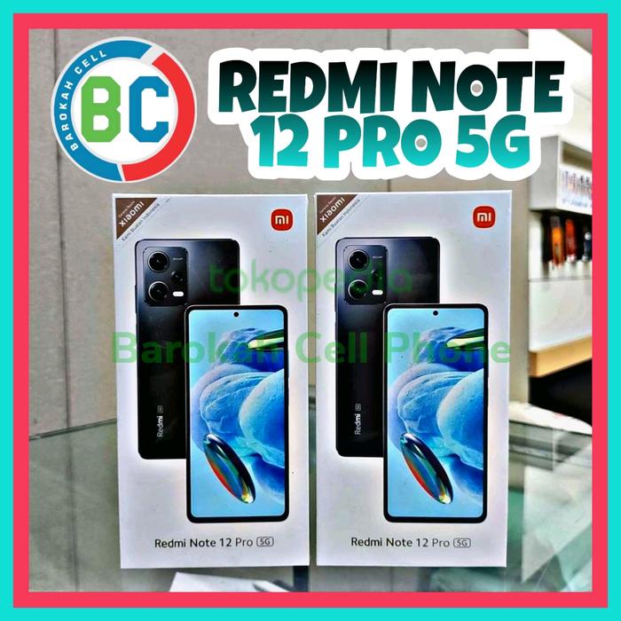 Promo Xiaomi Redmi Note 12 Pro 5G 8/256 Garansi Resmi 1 Tahun - Kota ...
