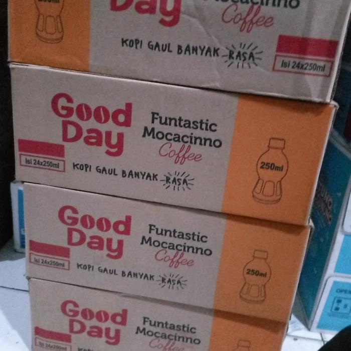 Jual Good day moccacino 250ml 1 dus isi 24 botol / minuman kopi ...
