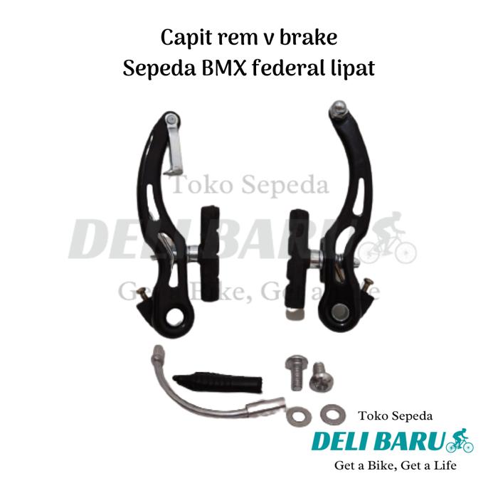 Jual Delibaru Capit rem model v brake sepeda BMX federal lipat - Kab ...