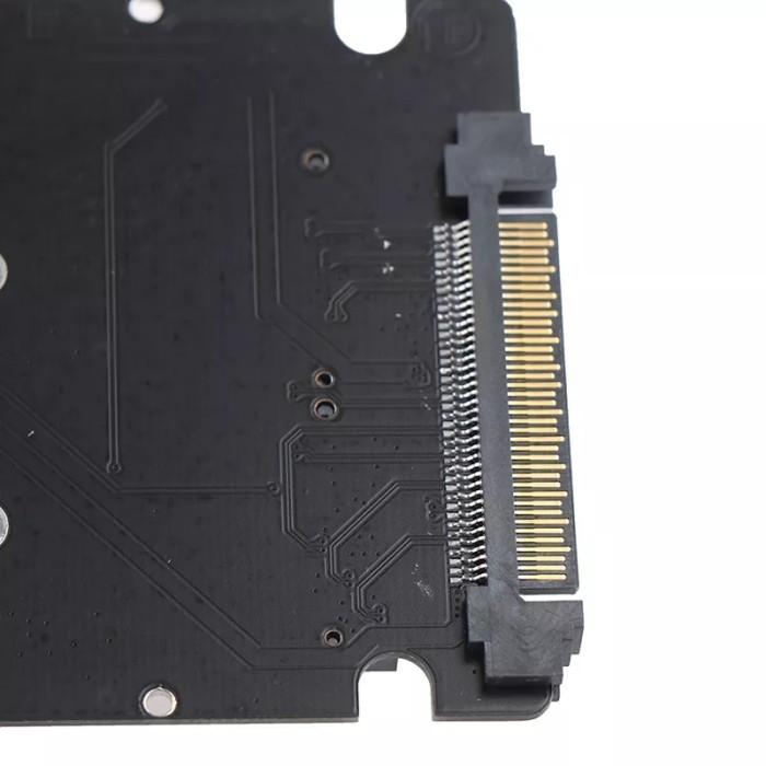 Jual Sas Card For M.2 Nvme And M.2 Sata Konverter Ssd Hub Adapter Ngff ...