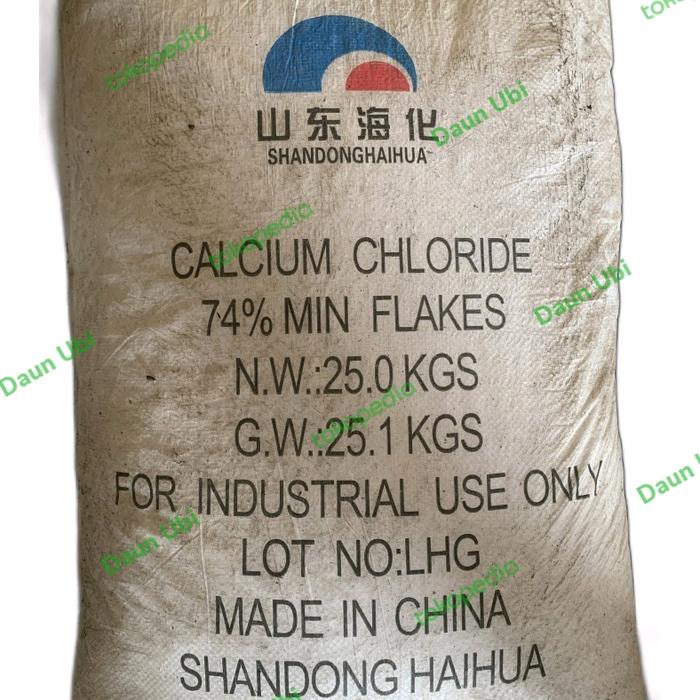 Jual Calcium Chloride / Kalsium Klorida / Cacl2 (25KG) - Kota Tangerang ...