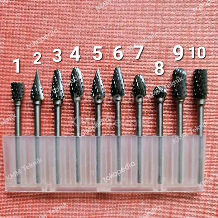 Jual MATA TUNER SET 1 PCS 3 X 6MM MATA BUBUT BAJA BESI ECER PER PCS ...