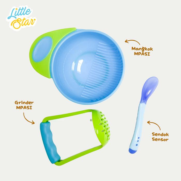 Promo LS 5in1 Baby Food Maker Penghalus Makanan Bayi Mpasi Set Grinding ...
