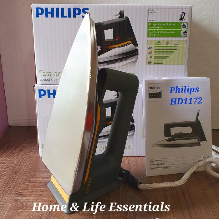 Jual Philips Setrika Hd1172 Dry Iron Classic 100% Original Strika ...