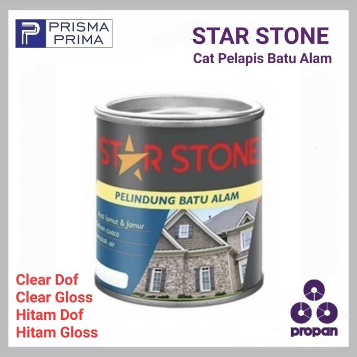 Jual Star Stone Propan Cat Pelapis Batu Alam Coating Hitam Kilap Gloss ...