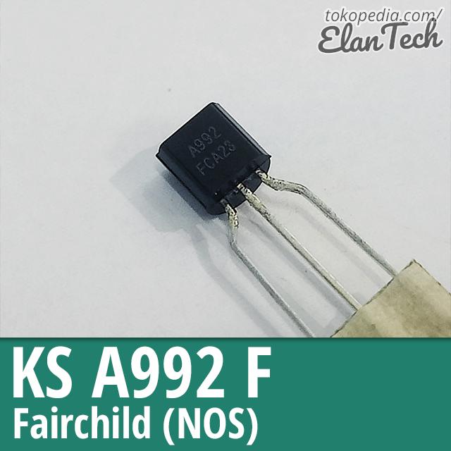 Jual Transistor A992 Original Fairchild KSA992F KSA992 2SA992 PNP ...