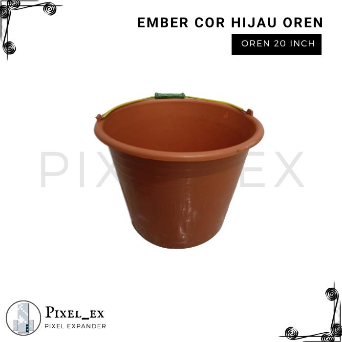 Jual Ember Cor Bangunan Semen Acian Anti Pecah Oren Orange 20 - Kab ...