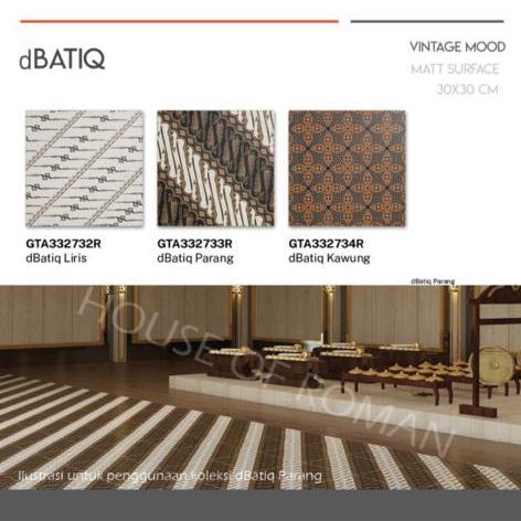 Jual Roman Granit Batik Parang 30x30/Lantai Motif Batik/Keramik Motif ...