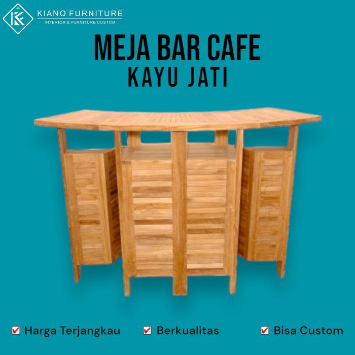 Jual meja bar lipat kayu jati minimalis murah terbaru-meja cafe mini ...
