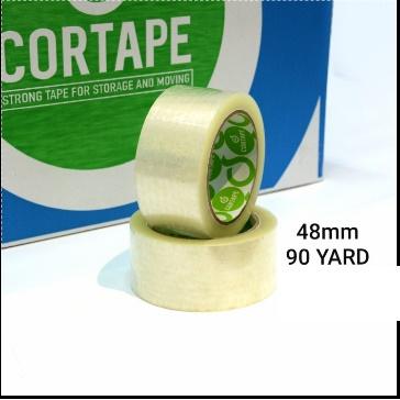 Jual Lakban Cortape Bening Murah 48mm X 90Yard - Kota Bandung - Mega ...