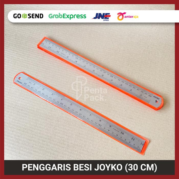 Jual Penggaris Besi JOYKO - 30 cm / RL-ST30 / Ruller Stainless ST30 ...