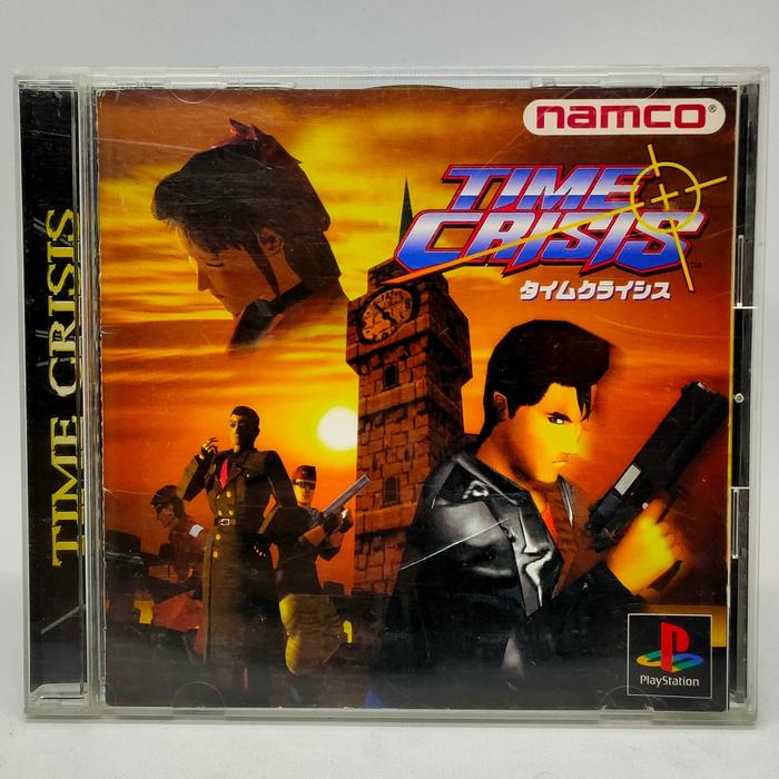 Jual Namco Time Crisis 1 I STC reg jp PS1 original game kaset cd disc ...