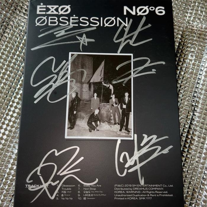 Jual exo obsession autograph tanda tangan cd album - Jakarta Utara ...