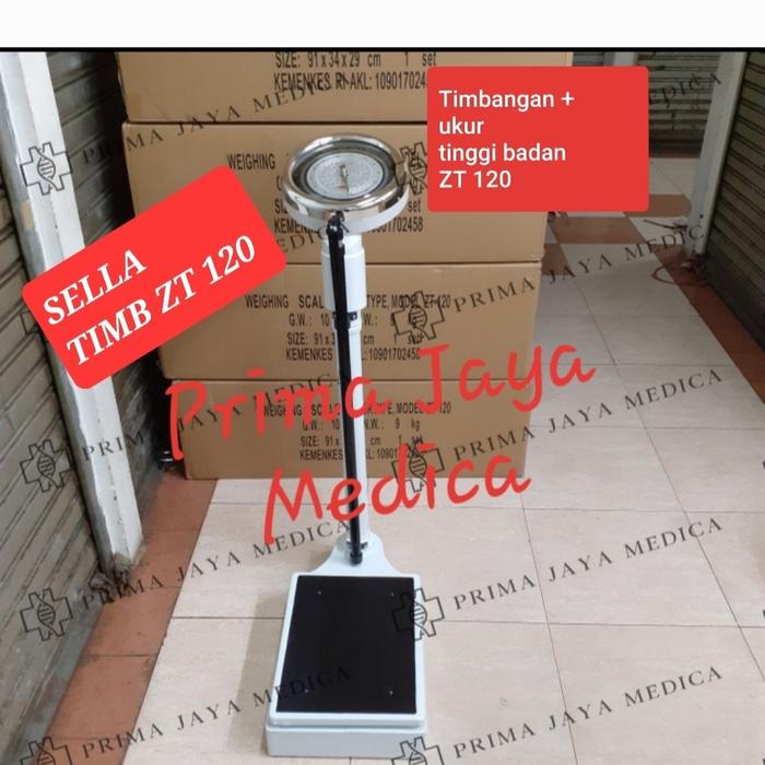 Jual Timbangan Badan + Ukur Tinggi Badan SMIC, ZT - 120 - Jakarta Barat - Prima Jaya Medica ...