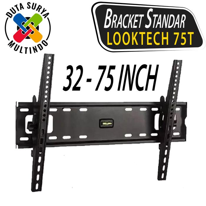 Jual bracket braket breket tv Looktech 75T 32 40 42 43 50 55 65 70 75 ...