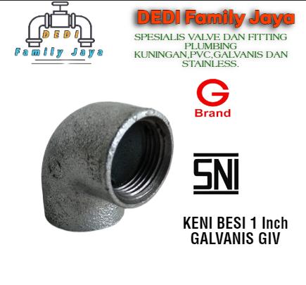 Jual KENI / ELBOW BESI 1 Inch GALVANIS GIV - Jakarta Pusat - DEDI ...