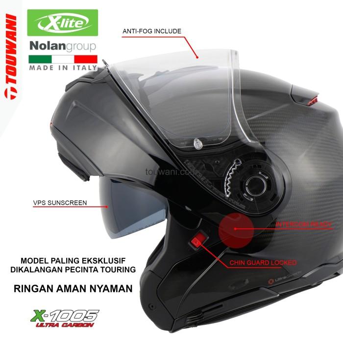 Jual Helm Modular Nolan Group X-Lite XLite X1005 X-1005 Carbon ...