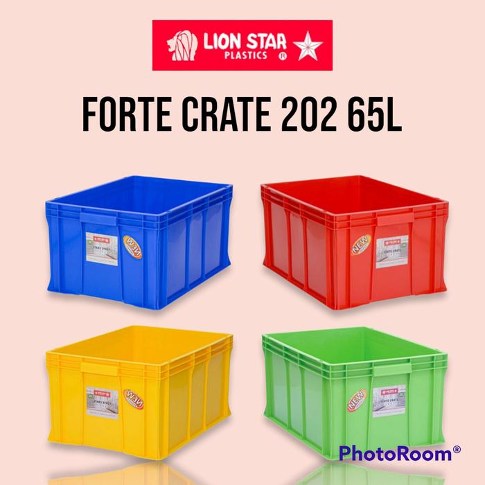 Jual FORTE CRATE 202 65L LION STAR/CONTAINER INDUSTRI/KERANJANG IKAN ...