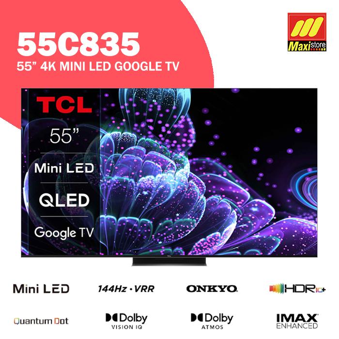 Jual TCL 55C835 Mini LED 55 Inch 4K QLED Google Smart TV - Garansi Resmi - Kota Makassar ...
