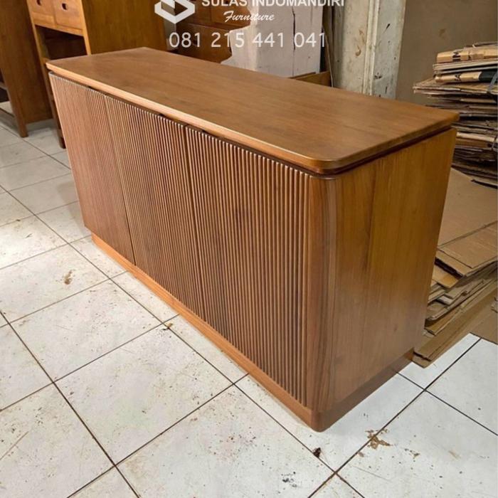 Jual Meja cabinet tv/ Bufet kayu jati model minimalis modern - Kab ...