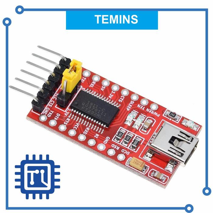 Jual FTDI FT232RL USB TO SERIAL MODULE USB TO TTL Downloader - Kota ...