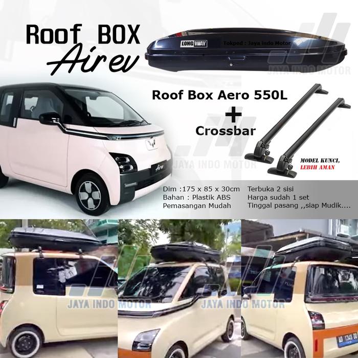 Jual Roof Box WUling Air Ev paket 550L - Jakarta Pusat - Jaya Indo ...