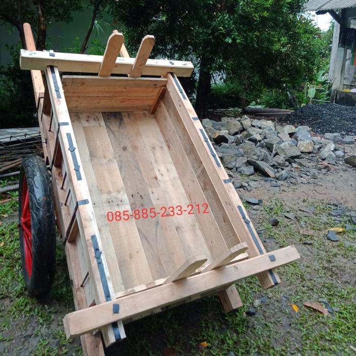 Jual gerobak kayu - roda as & kayu, as+ban - Kota Depok - gerobak ...