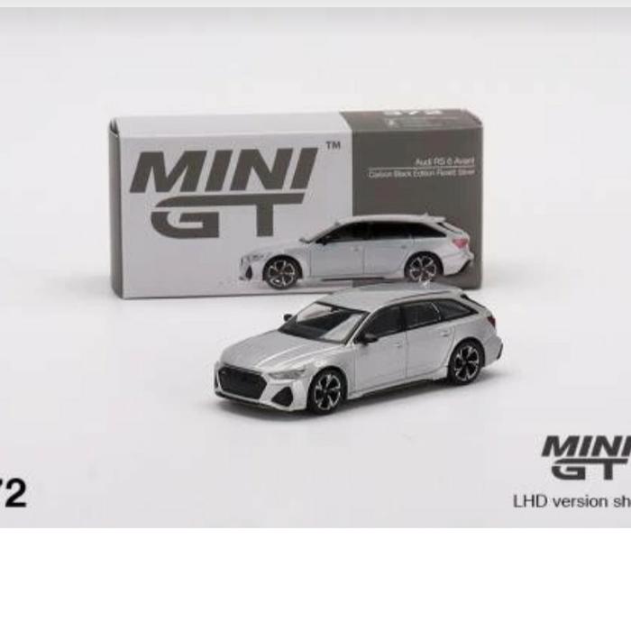 Jual MINI GT - AUDI RS6 AVANT CARBON BLACK EDITION FLORETT SILVER - Kab ...