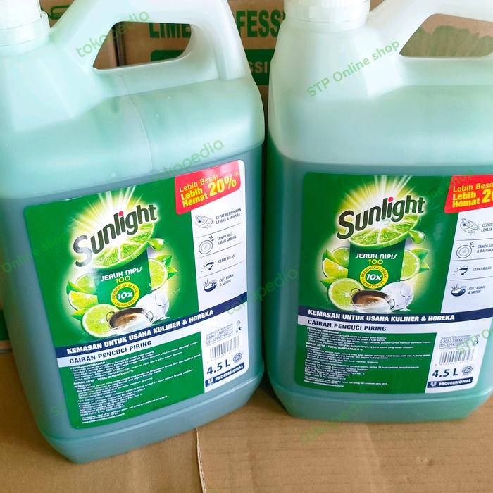 Jual Sunlight 5 liter Asli Produk Unilever| KHUSUS Grab dan Gojek ...