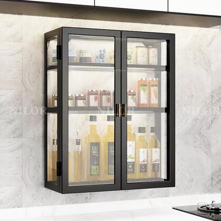 Jual Rakk Rack Dinding Lemari Minimalis Tempat Toples Botol Bumbu Dapur ...