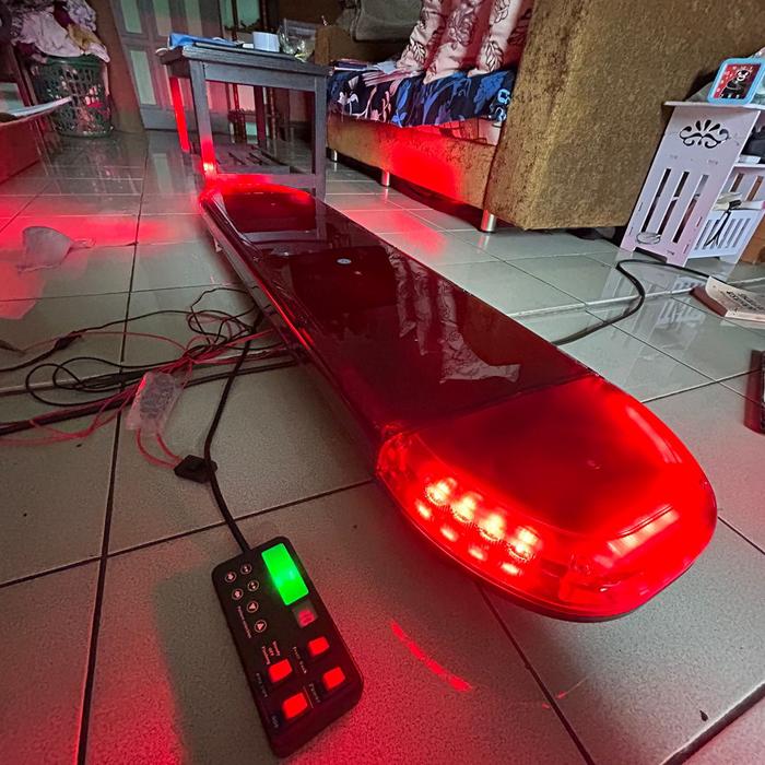 Jual LIGHTBAR TBD-8800 REPLIKA JUSTICE MERAH AMBULANCE DAMKAR ...