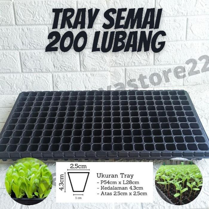 Jual Tray Trai Semai 4 32 50 72 98 105 128 162 200 288 Lubang - Tray ...