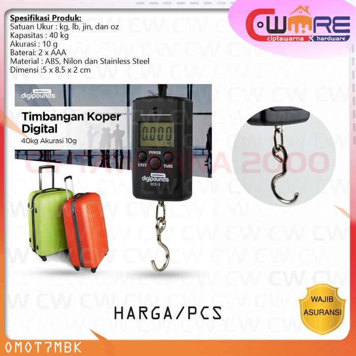 Jual Timbangan Gantung Digital Koper / Bagasi / Tas / Karung 50Kg WH ...