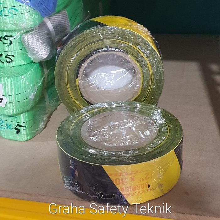 Jual Police Line kuning hitam 2 inch x 300 meter - Kota Cilegon - Graha ...