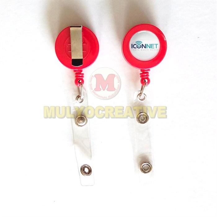 Jual ID Card Yoyo Iconnet Gantungan Murah ID Card Holder Logo Iconnet ...