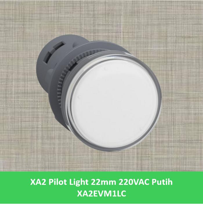 Promo Schneider Electric XA2 Pilot Lamp 22mm 220VAC Putih XA2EVM1LC ...