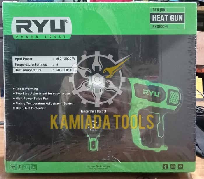 Jual Hot Gun/Alat Pemanas RYU RHG 600-4/Heat Gun RYU RHG 600-4 - Kota ...