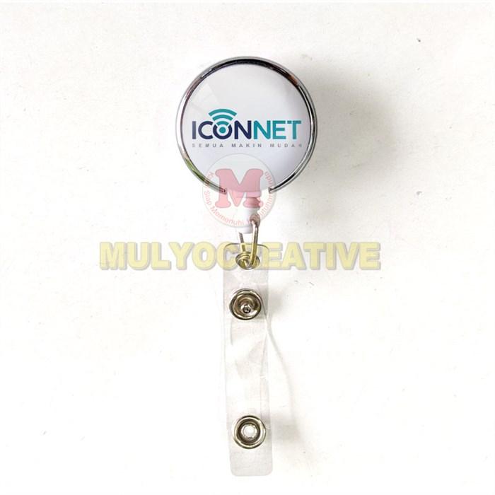 Jual ID Card Yoyo Iconnet Gantungan Murah ID Card Holder Logo Iconnet ...