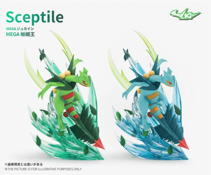 Jual SK Studio Mega Sceptile Pokemon FIGURE STATUE - Regular - Kota ...