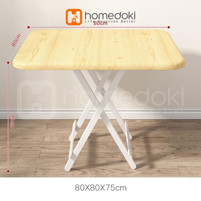 Promo Meja Lipat Portable/ Meja Makan portable/ Meja Lipat Besi/ Meja ...