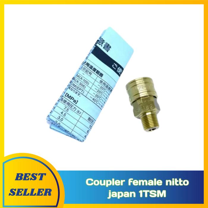 Jual Cupla female nitto japan 1 tsm - Kopler betina 1 tsm - Nitto japan ...